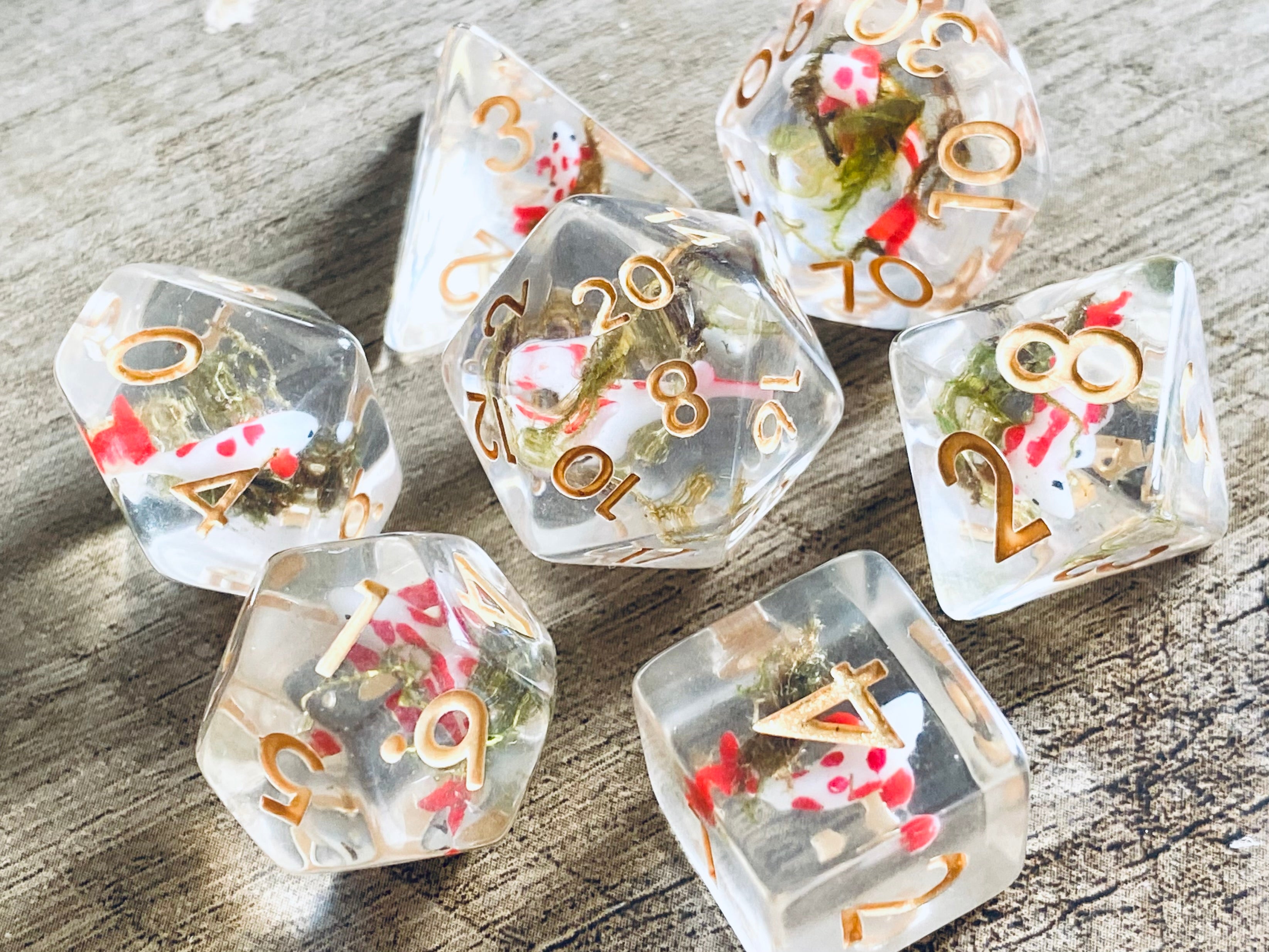 Koi Fish Dice Sets – The Crooked Tavern